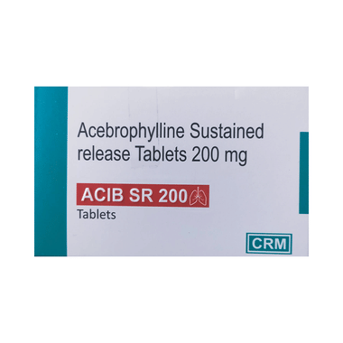 Buy Acib 200 SR Tablet Online: View Uses, Side Effects, Price ...