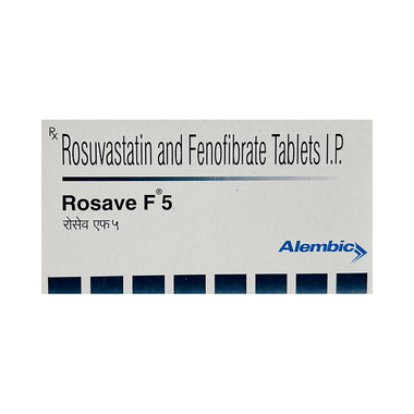 Buy Rosave F 5 Tablet Online: View Uses, Side Effects, Price ...