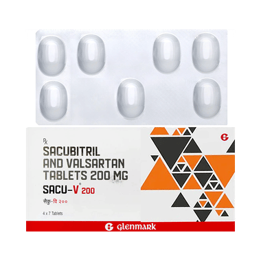 Buy Sacu-V 200 Tablet Online: View Uses, Side Effects, Price ...