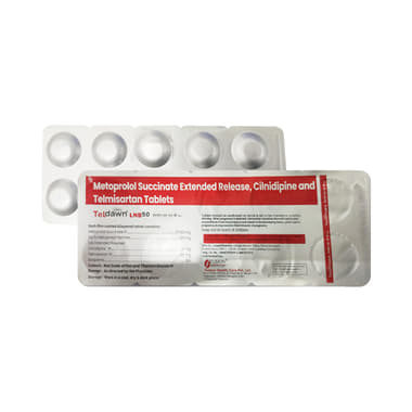 Buy Teldawn LNB 10mg/50mg/40mg Tablet ER Online: View Uses, Side ...
