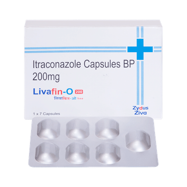 Buy Livafin O 200mg Capsule Online: View Uses, Side Effects, Price ...