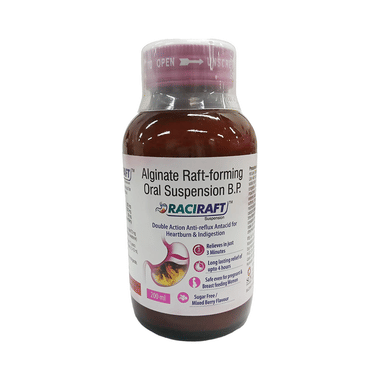 Buy Raciraft Oral Suspension Sugar Free Mixed Berry Online: View Uses ...