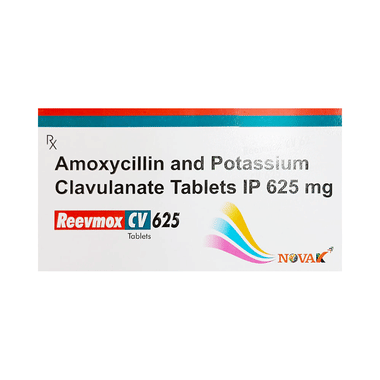 Buy Reevmox CV 625 Tablet Online: View Uses, Side Effects, Price ...