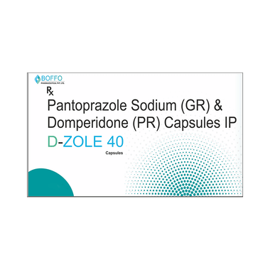 Buy D-Zole 40 Capsule PR Online: View Uses, Side Effects, Price ...