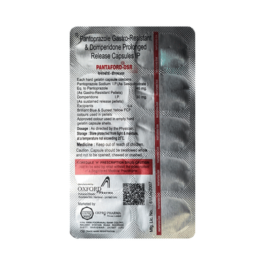 Buy Pantaford-DSR Capsule Online: View Uses, Side Effects, Price ...