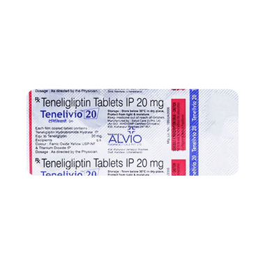Buy Tenelivio 20mg Tablet Online: View Uses, Side Effects, Price ...
