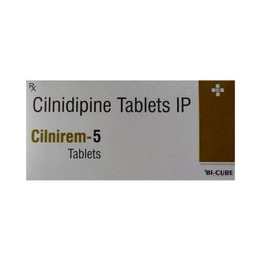 Buy Cilnirem 5 Tablet Online: View Uses, Side Effects, Price ...