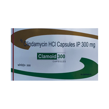 Buy Clamoid 300 Capsule Online: View Uses, Side Effects, Price ...