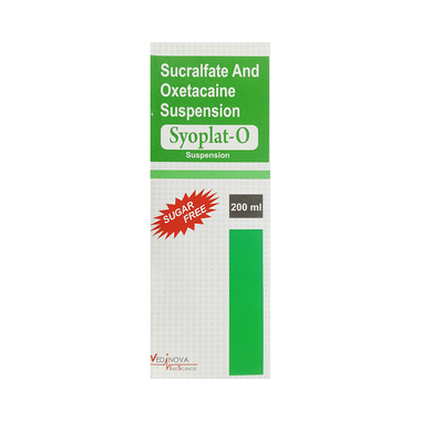 Buy Syoplat-O Oral Suspension Sugar Free Online: View Uses, Side ...