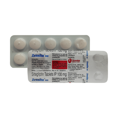 Buy Zensita 100 Tablet Online: View Uses, Side Effects, Price ...