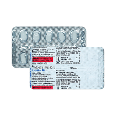 Buy Lupivor 20mg Tablet Online: View Uses, Side Effects, Price ...