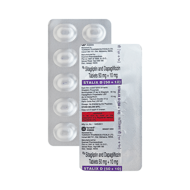 Buy Stalix D 10mg/50mg Tablet Online: View Uses, Side Effects, Price ...