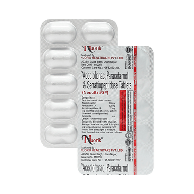 Neoultra SP 100mg/325mg/15mg Tablet: View Uses, Side Effects, Price and ...