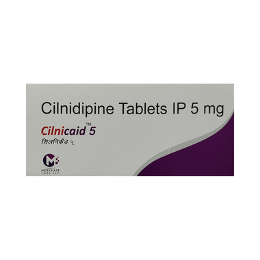Buy Cilnicaid 5 Tablet Online: View Uses, Side Effects, Price ...