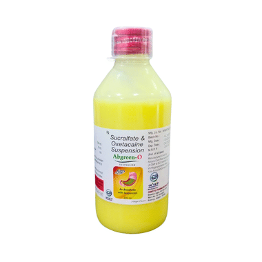 Buy Abgreen-O Oral Suspension Mango Sugar Free Online: View Uses, Side ...
