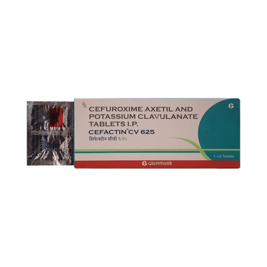 Buy Cefactin CV 500mg/125mg Tablet Online: View Uses, Side Effects ...