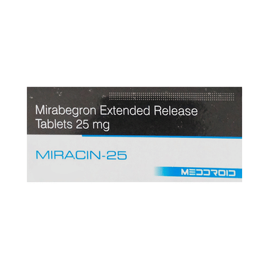 Buy Miracin 25 Tablet ER Online: View Uses, Side Effects, Price ...