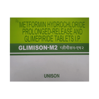 Glimison-M 2 Tablet PR: View Uses, Side Effects, Price and Substitutes ...