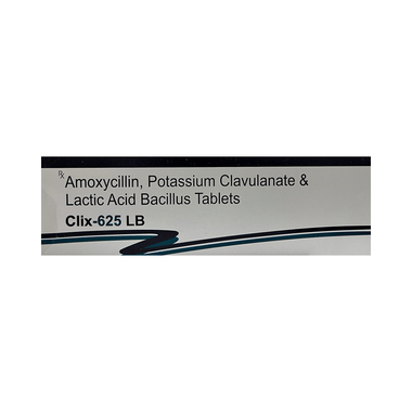 Buy Clix 625 LB Tablet Online: View Uses, Side Effects, Price ...