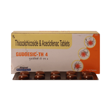Gudgesic TH 100mg/4mg Tablet: View Uses, Side Effects, Price and ...