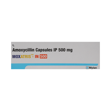 Buy Moxatris-IN 500 Capsule Online: View Uses, Side Effects, Price ...