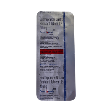 Nex book Tablet: View Uses, Side Effects, Price and Substitutes | 1mg