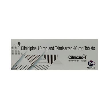 Cilnicaid-T Tablet: View Uses, Side Effects, Price and Substitutes | 1mg