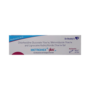 Metrohex Plus + Gel: View Uses, Side Effects, Price and Substitutes | 1mg