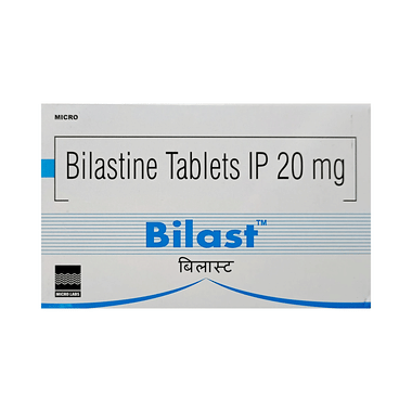 Bilast Tablet: View Uses, Side Effects, Price and Substitutes | 1mg