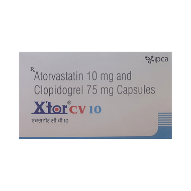 Buy Xtor CV 10 Capsule Online: View Uses, Side Effects, Price ...