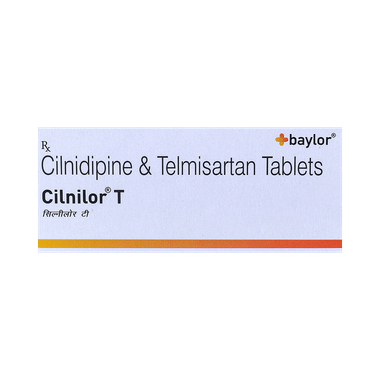 Buy Cilnilor T 10mg/40mg Tablet Online: View Uses, Side Effects, Price ...
