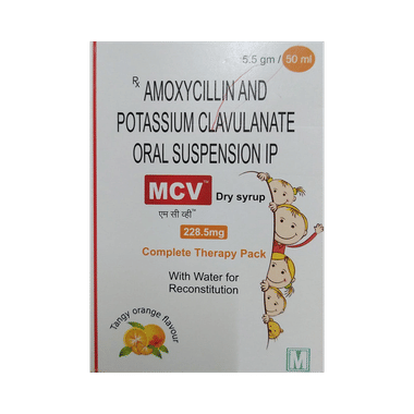 Buy MCV Dry Syrup Tangy Orange Online: View Uses, Side Effects, Price ...