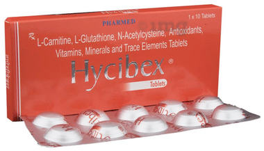 Hycibex Tablet: Buy strip of 10 tablets at best price in India | 1mg