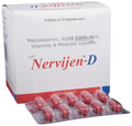 Nervijen-D Capsule: Buy strip of 10 capsules at best price in India | 1mg