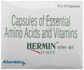 Hermin Forte Capsule: Buy strip of 10 capsules at best price in India | 1mg