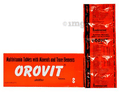 Orovit Tablet: Buy strip of 10 tablets at best price in India | 1mg
