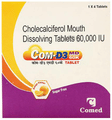 Com D3 60K Tablet MD: Buy strip of 4 tablet md at best price in India | 1mg