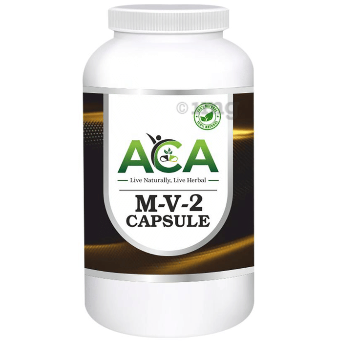 ACA M-V 2 Capsule: Buy bottle of 90 capsules at best price in India | 1mg