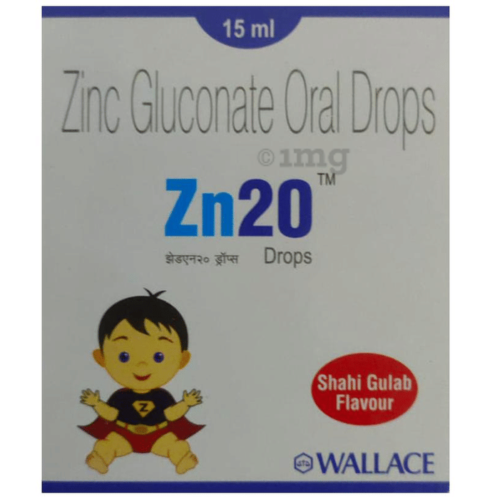 ZN 20 Oral Drops Shahi Gulab: Buy bottle of 15 ml Oral Drops at best ...