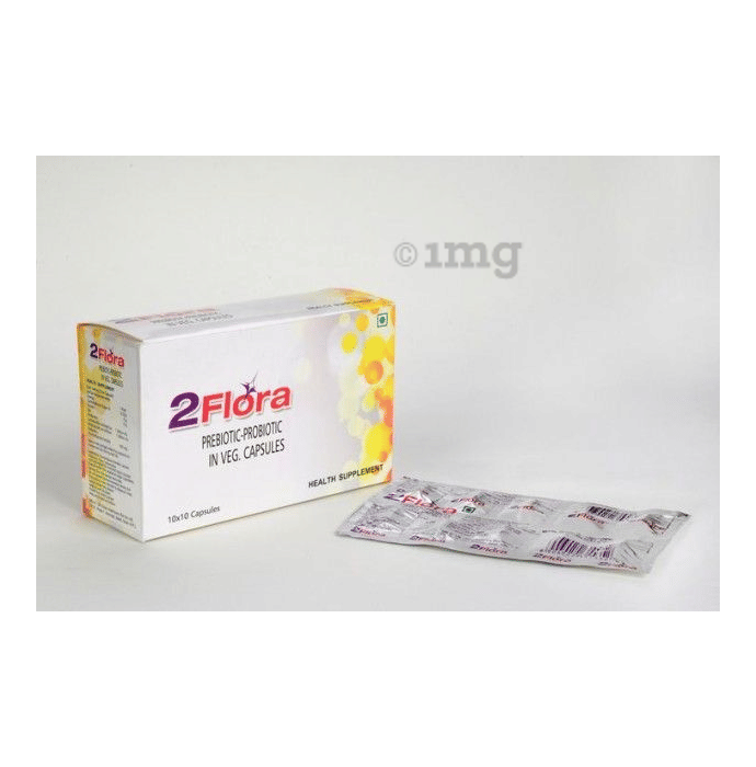 2 Flora Capsule: Buy strip of 10 capsules at best price in India | 1mg