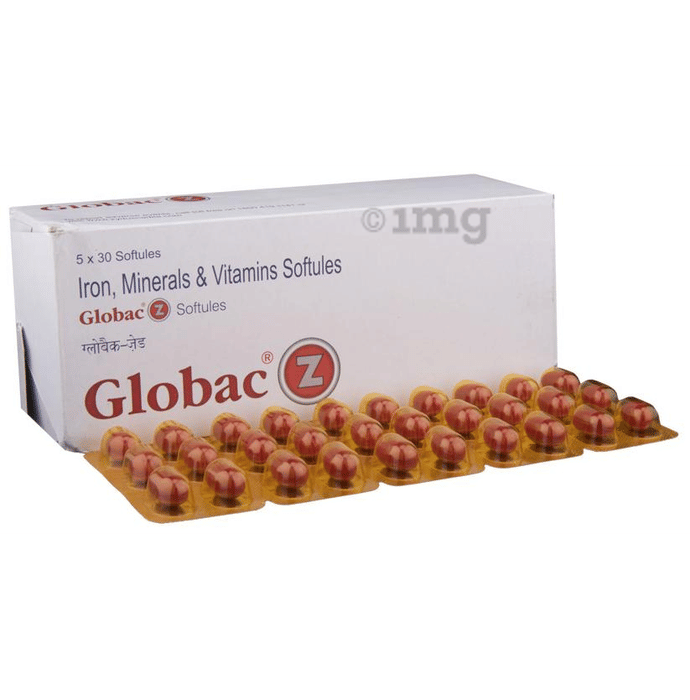Globac Z Softules: Buy strip of 30 softules at best price in India | 1mg