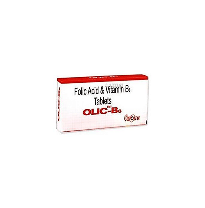 Olic B6 Tablet: Buy strip of 10 tablets at best price in India | 1mg