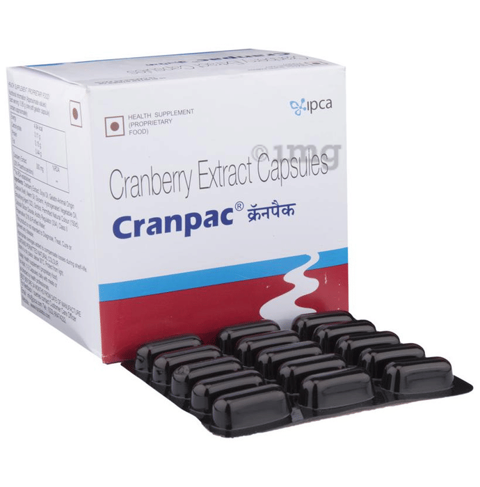 Cranpac Soft Gelatin Capsule: Buy strip of 15 soft gelatin capsules at ...