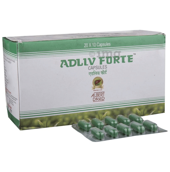 Adliv Forte Capsule: Buy strip of 10 capsules at best price in India | 1mg