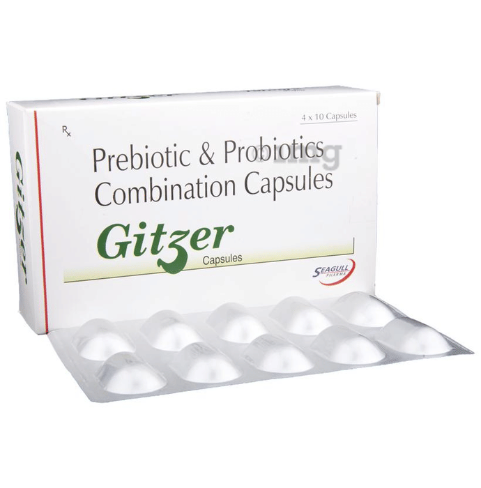 Gitzer Capsule: Buy strip of 10 capsules at best price in India | 1mg