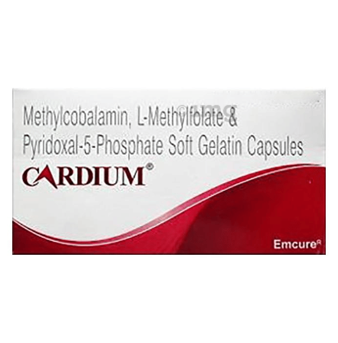 Cardium Capsule: Buy strip of 10 capsules at best price in India | 1mg