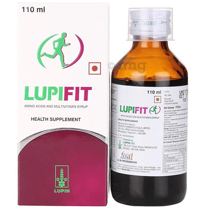 Lupifit Syrup: Buy bottle of 110 ml Syrup at best price in India | 1mg