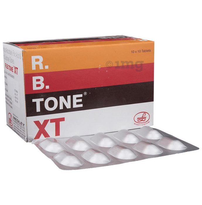 R.B Tone XT Tablet: Buy strip of 10 tablets at best price in India | 1mg