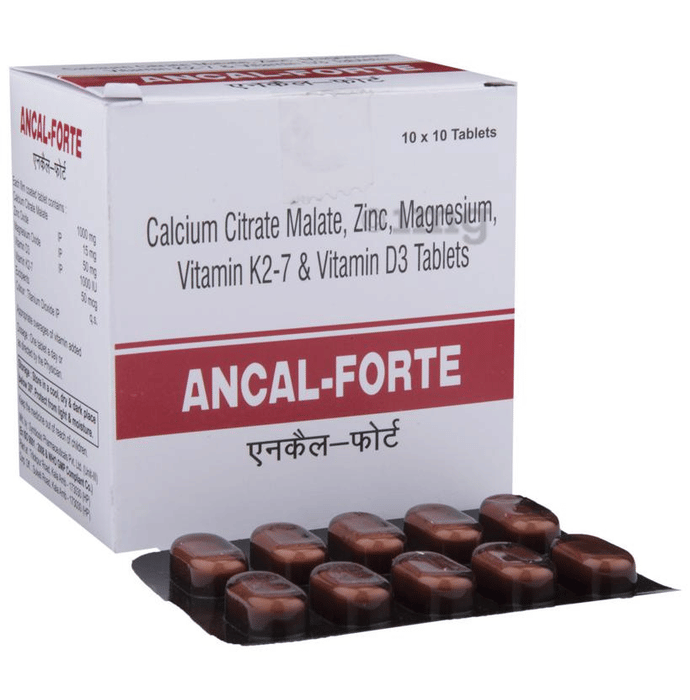 Ancal-Forte Tablet: Buy strip of 10 tablets at best price in India | 1mg