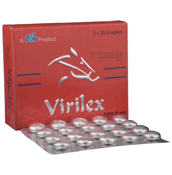 Virilex Tablet: Buy strip of 20 tablets at best price in India | 1mg
